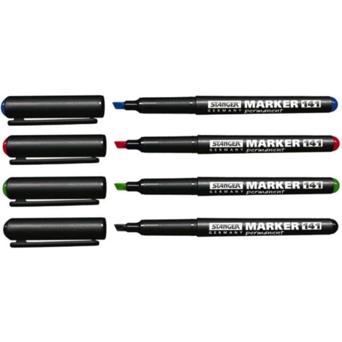 STANGER MARKER PERMANENT 1-3MM KOSI CRVENI M141 | Office&More