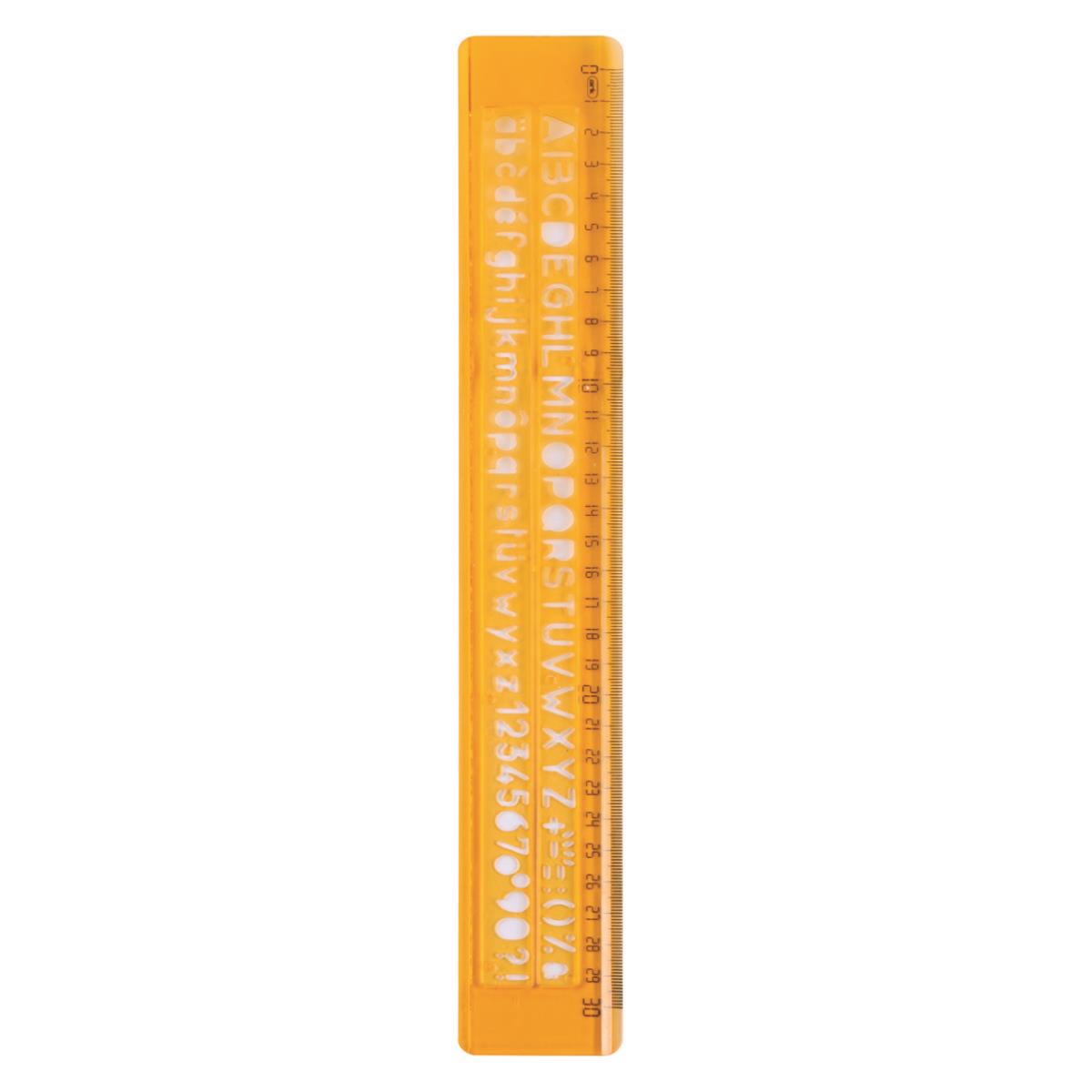 ARK LENJIR ŠABLON SLOVA 30CM 033 | Office&More