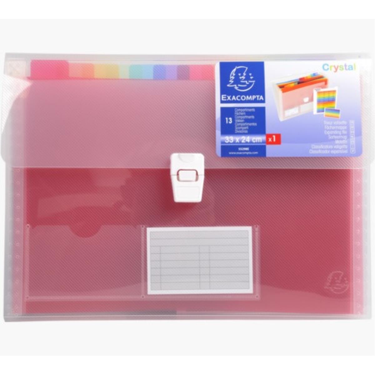 EXACOMPTA FOLDER SA13 PREGRADA A4 PP 330X250MM | Office&More