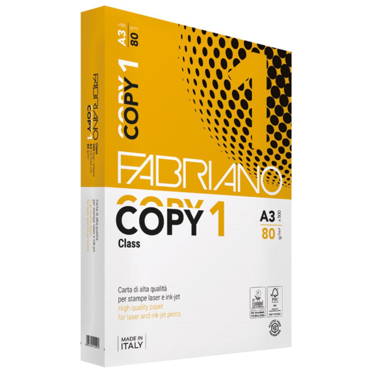 FABRIANO FTK A3 80G COPY 1 RIS 1/500 | Office&More