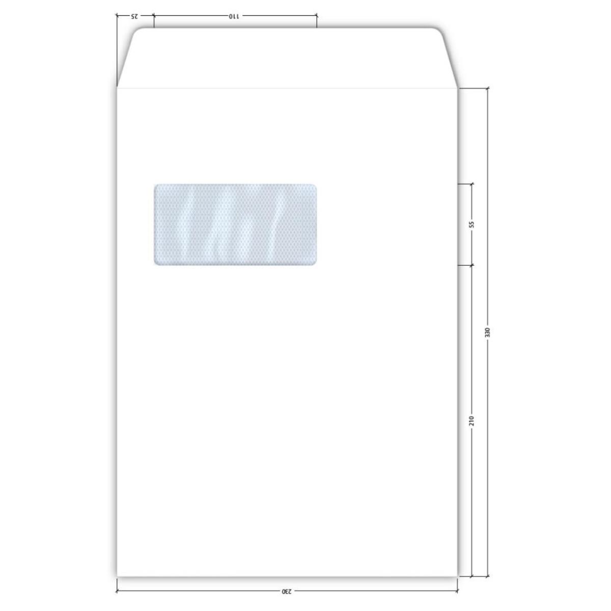 PIGNA KOVERAT C4, 230X330 LEVI PROZOR 100G | Office&More