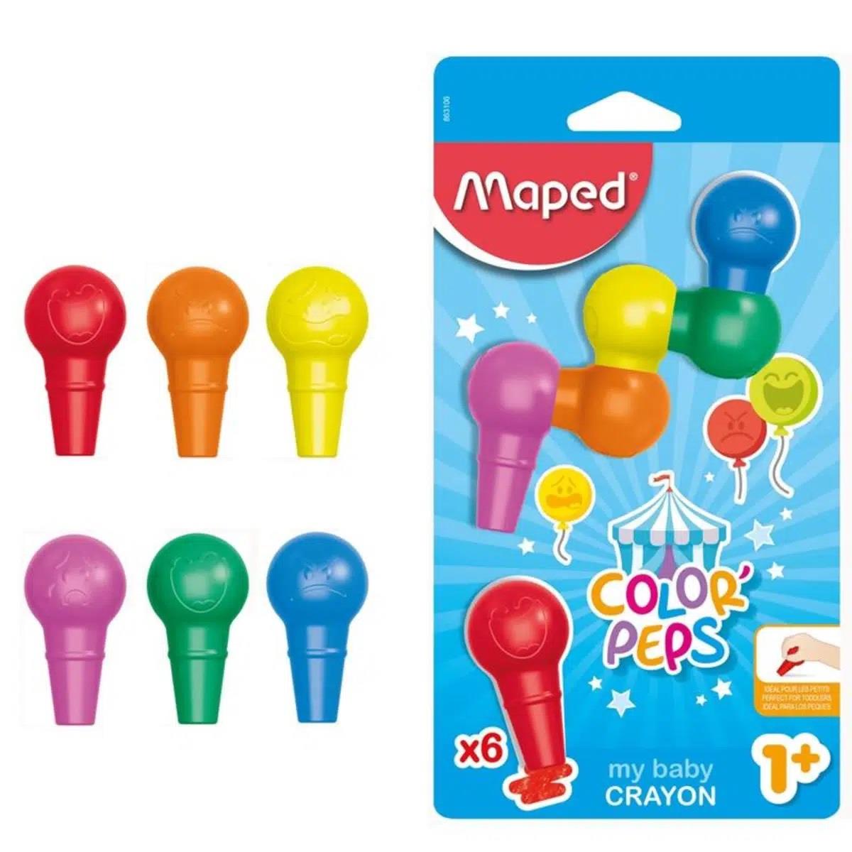 MAPED VOŠTANE PASTELE ZA DECU 1/6, 1+ | Office&More