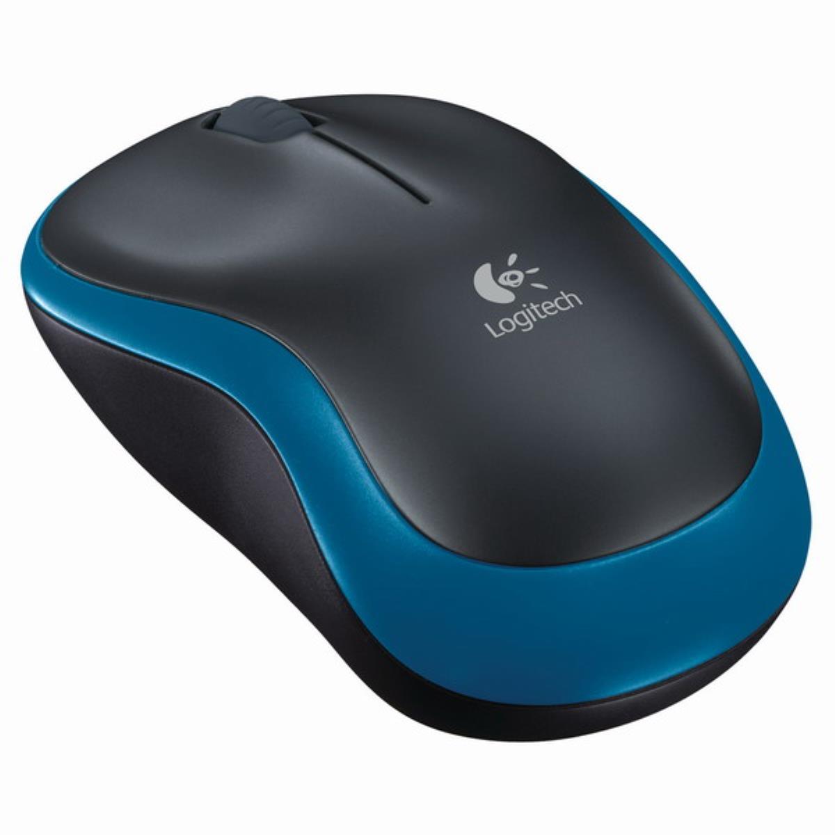 LOGITECH MIŠ BEŽIČNI OPT. M185 PLAVI | Office&More