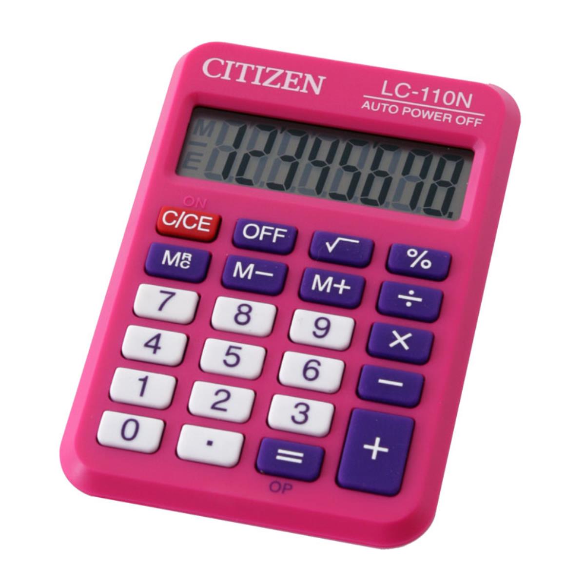 CITIZEN KALKULATOR LC-110N PINK | Office&More