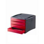 FELLOWES BOKS SA 4 FIOKE TRANSP.PLAVA-19501 G2D | Office&More