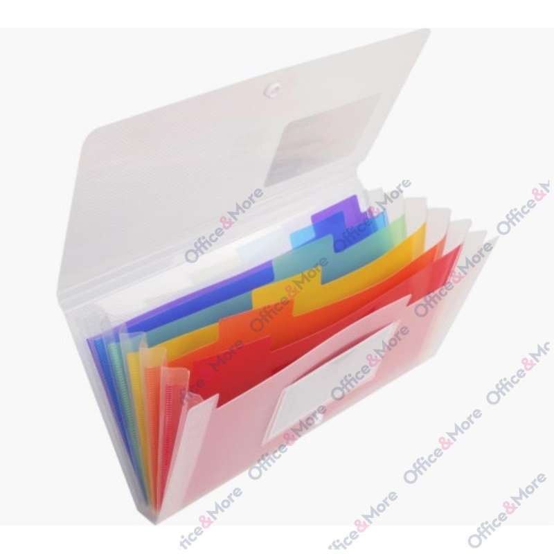 EXACOMPTA FOLDER SA 7 PREGRADA PP 260MMX140MM TRNS | Office&More
