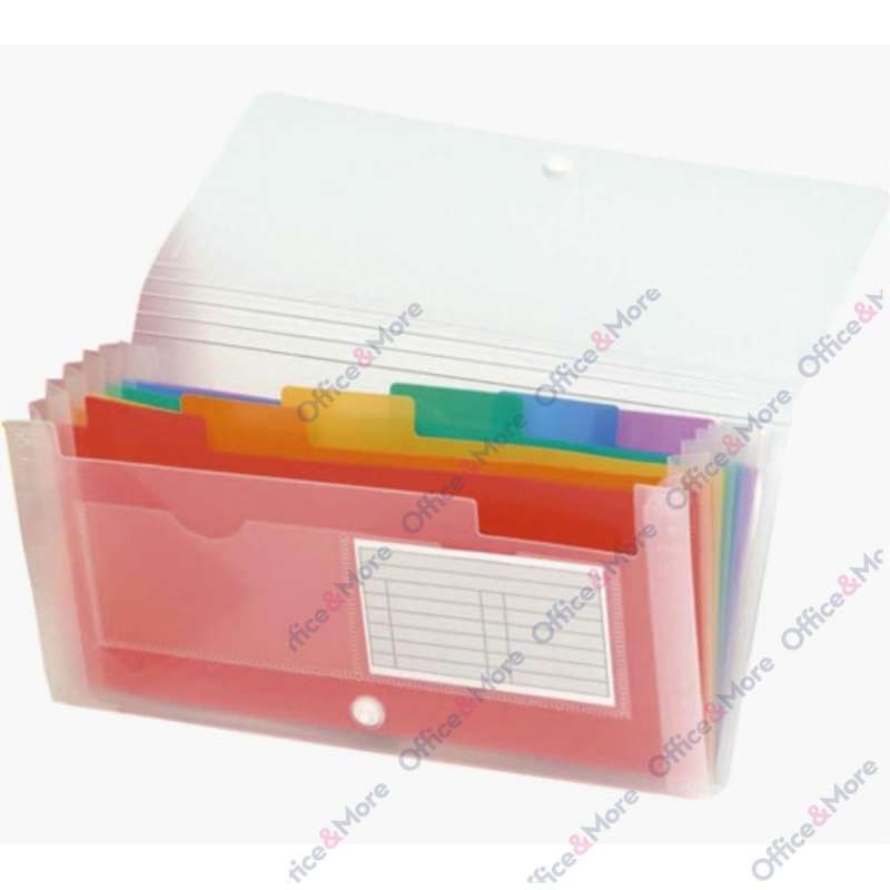 EXACOMPTA FOLDER SA 7 PREGRADA PP 260MMX140MM TRNS | Office&More