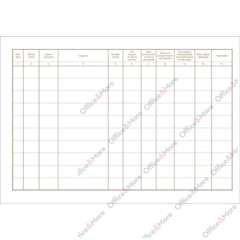 ARHIVSKA KNJIGA | Office&More