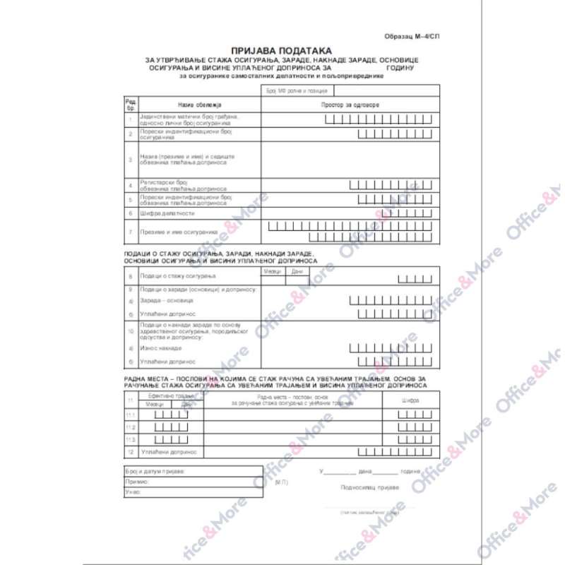 OBRAZAC M4 | Office&More