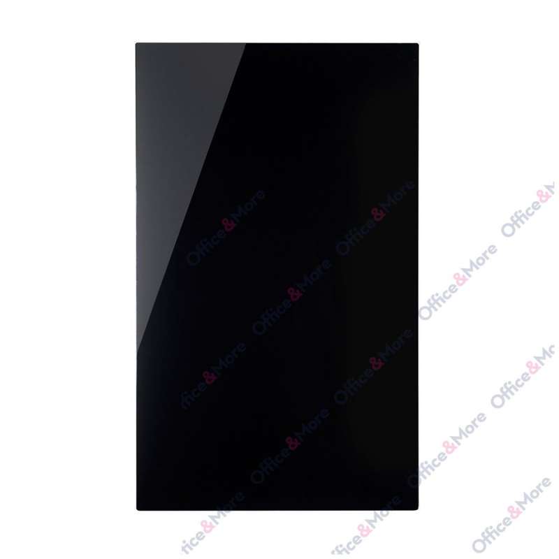 Bi-O STAKLENA MAGNETNA TABLA 48X78CM CRNA | Office&More