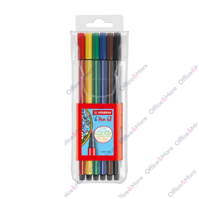 STABILO FLOMASTER PEN 68 1/6 6806/P | Office&More