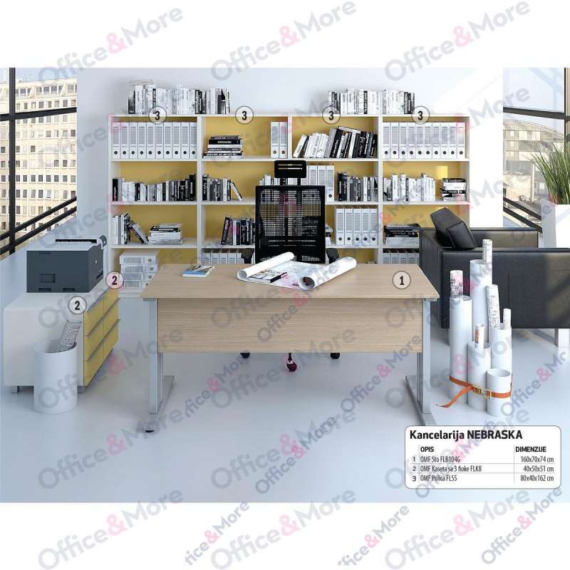 KANCELARIJA NEBRASKA | Office&More