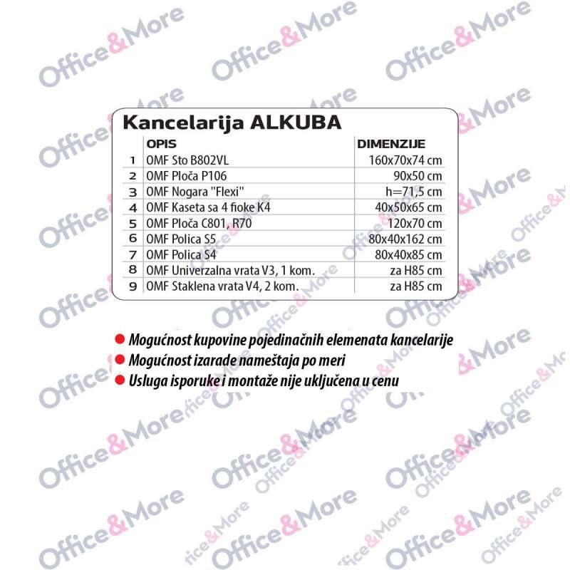 KANCELARIJA ALKUBA | Office&More