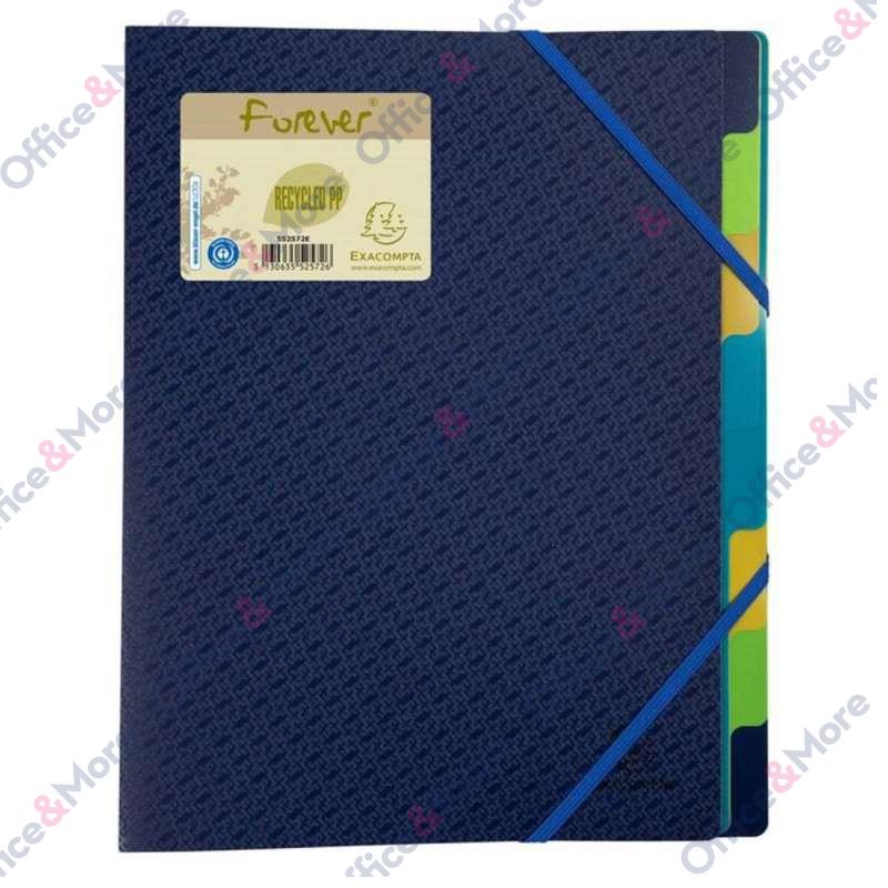 EXACOMPTA FOLDER A4 SA 8 PREGRADA PP PLAVA | Office&More