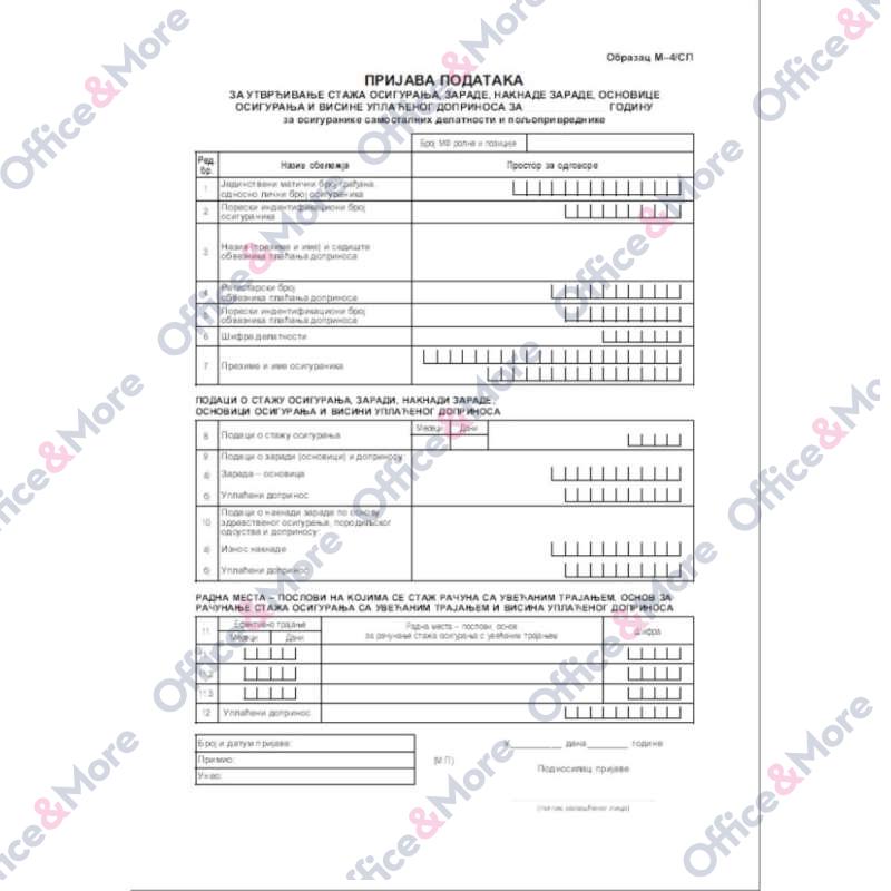 OBRAZAC M4 | Office&More