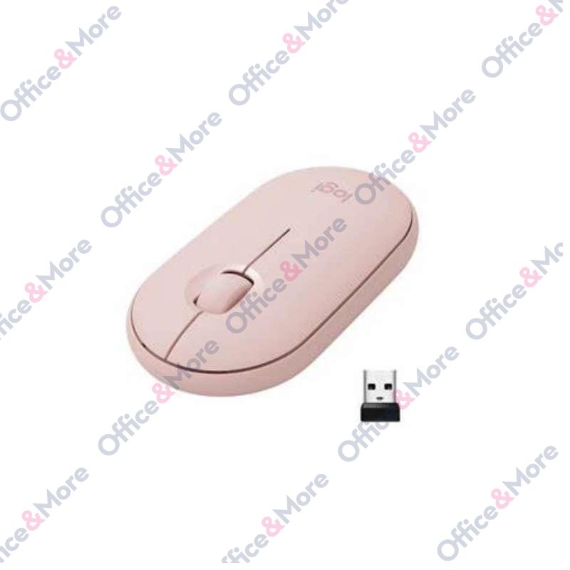 LOGITECH MIŠ BEŽ. PEBBLE M360 ROSE | Office&More
